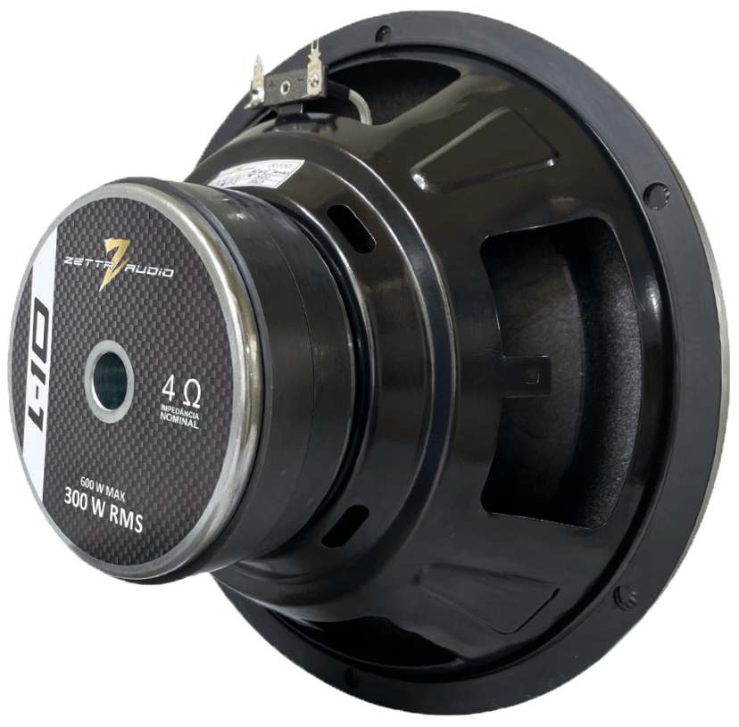 Abelvolks Store Oficial - Subwoofer Zetta Audio L-10 300w RMS 40 HMS 10 Polegadas em até 10x Sem ...