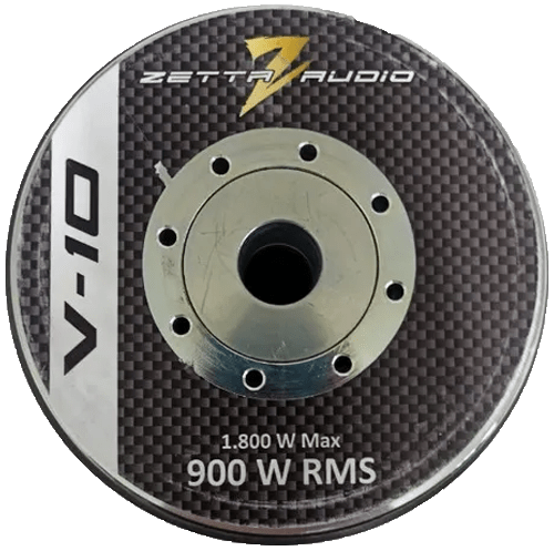 Subwoofer Zetta Audio V-10 900rms 4 Ohms 10 Polegadas